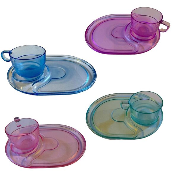 Tupperware | Dining | Tupperware Preludio Acrylic Snackatizer Set Of 8 ...